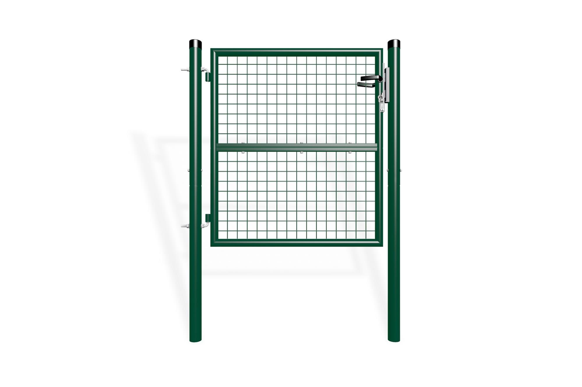 Cancello per recinzione in rete OLGA 100P100 Verde | Leroy Merlin