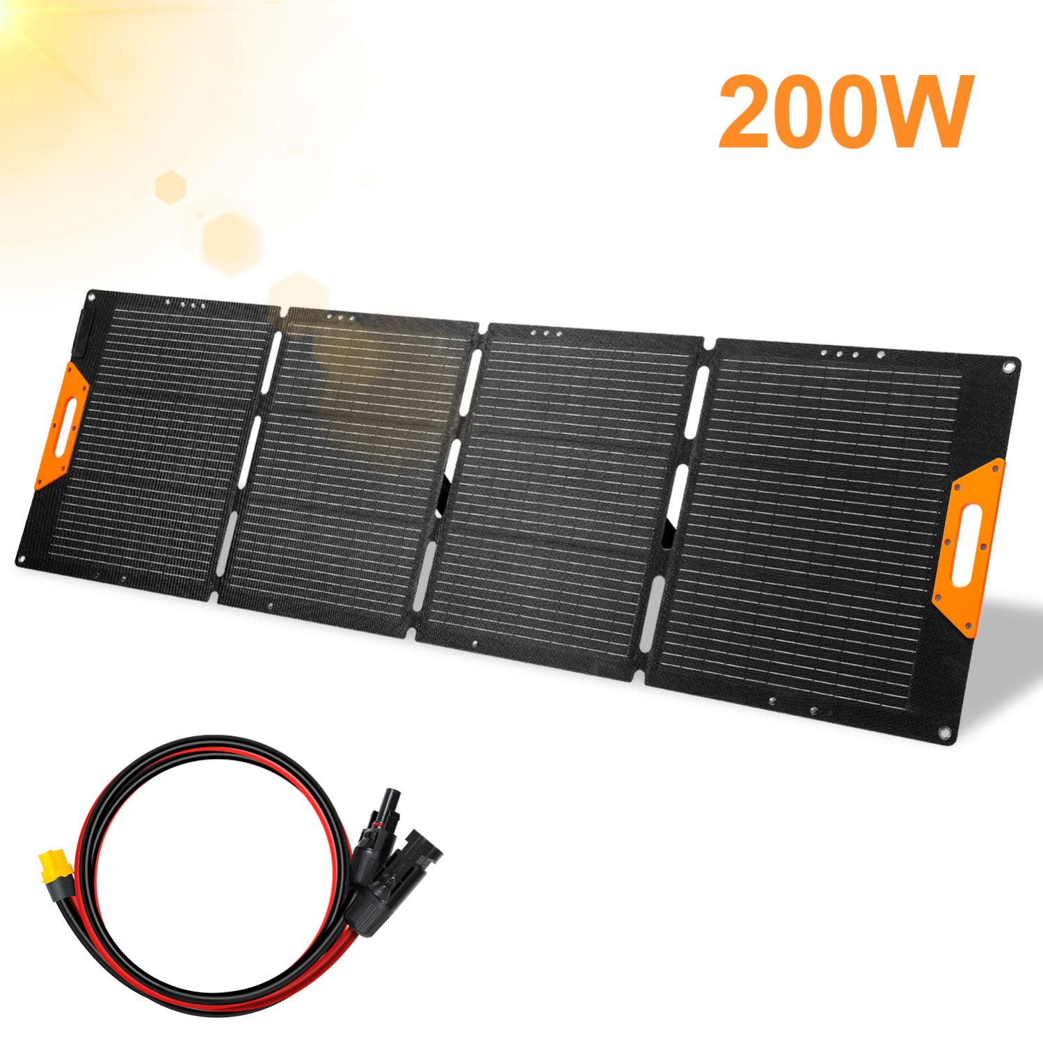 200 Watt Kit pannello solare pieghevole pannello solare per caravan ...