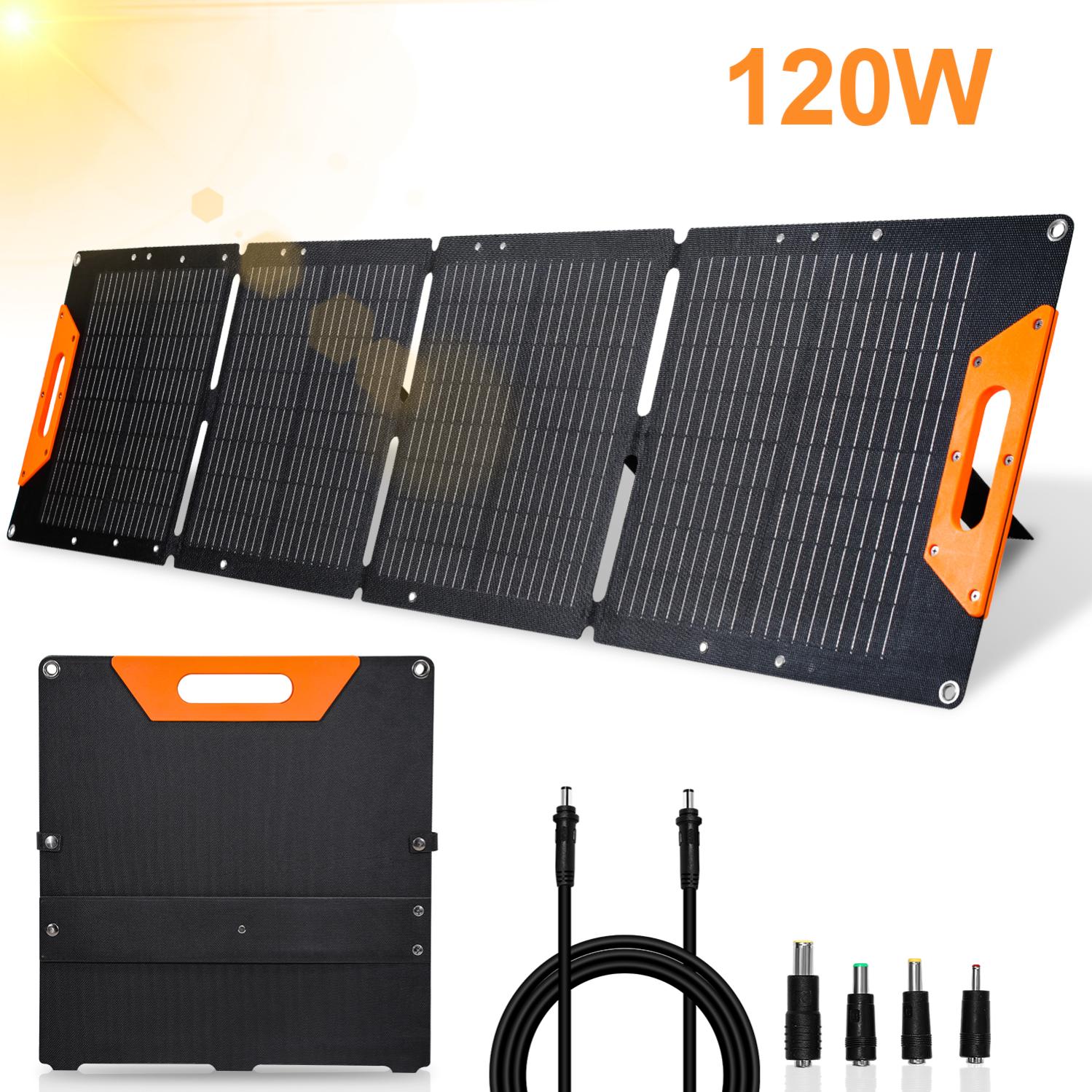 120 Watt Kit pannello solare pieghevole pannello solare per caravan ...