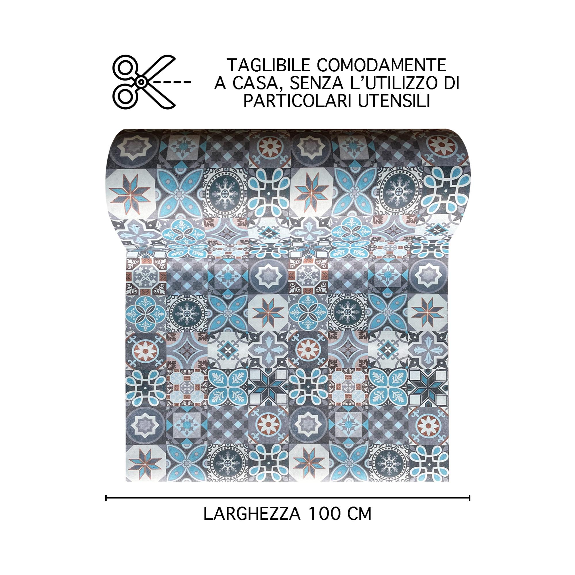 Tappeto Passatoia Cucina Antiscivolo Larghezza Maxi 100 Cm Antimacchia ...