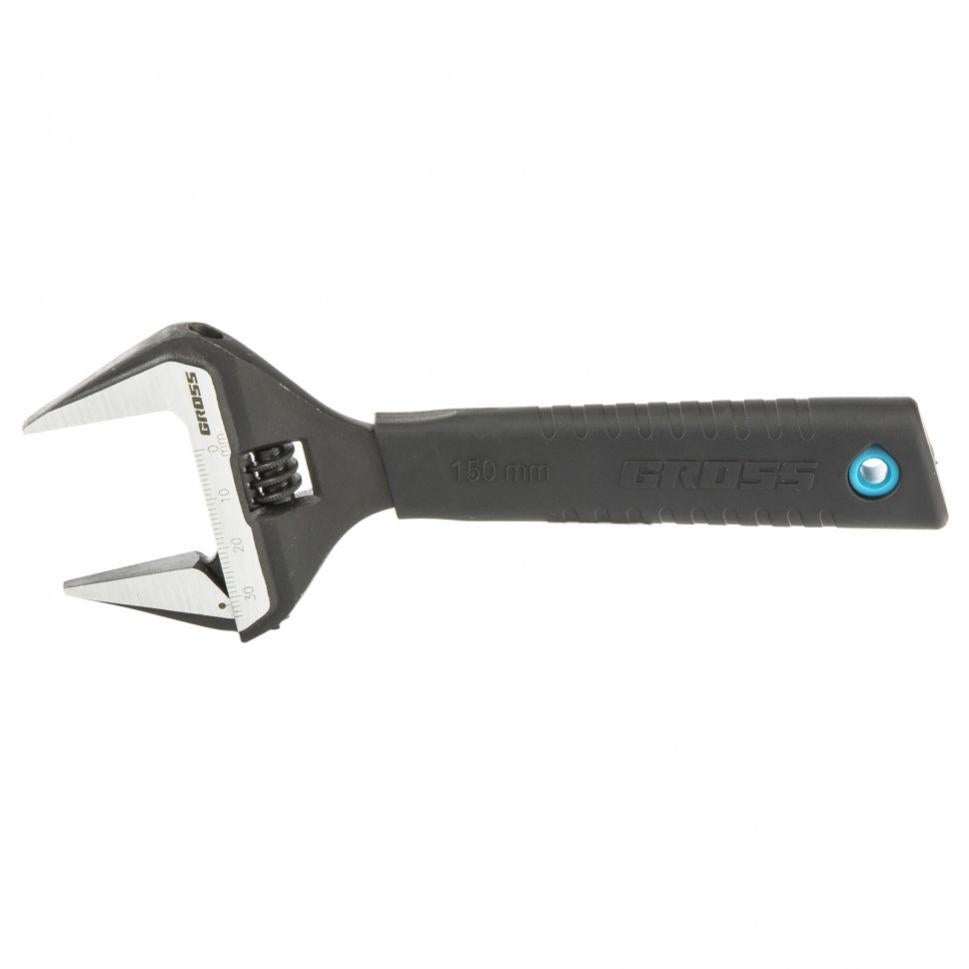 GROSS - Clé à molette fine - 150 mm - poignée bi-composants | Leroy Merlin