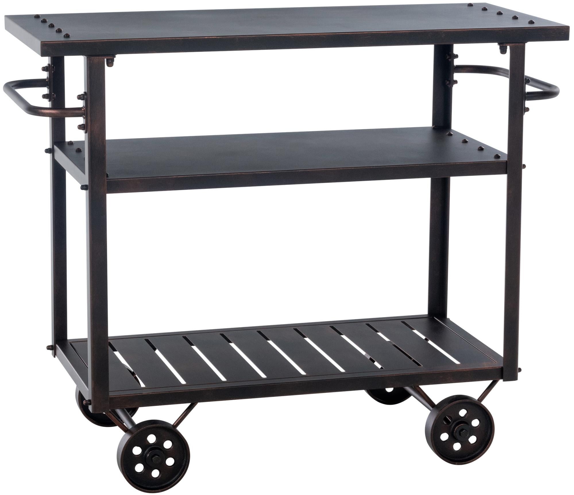 Chariot de service Spring dans le style industriel Bronze | Leroy Merlin