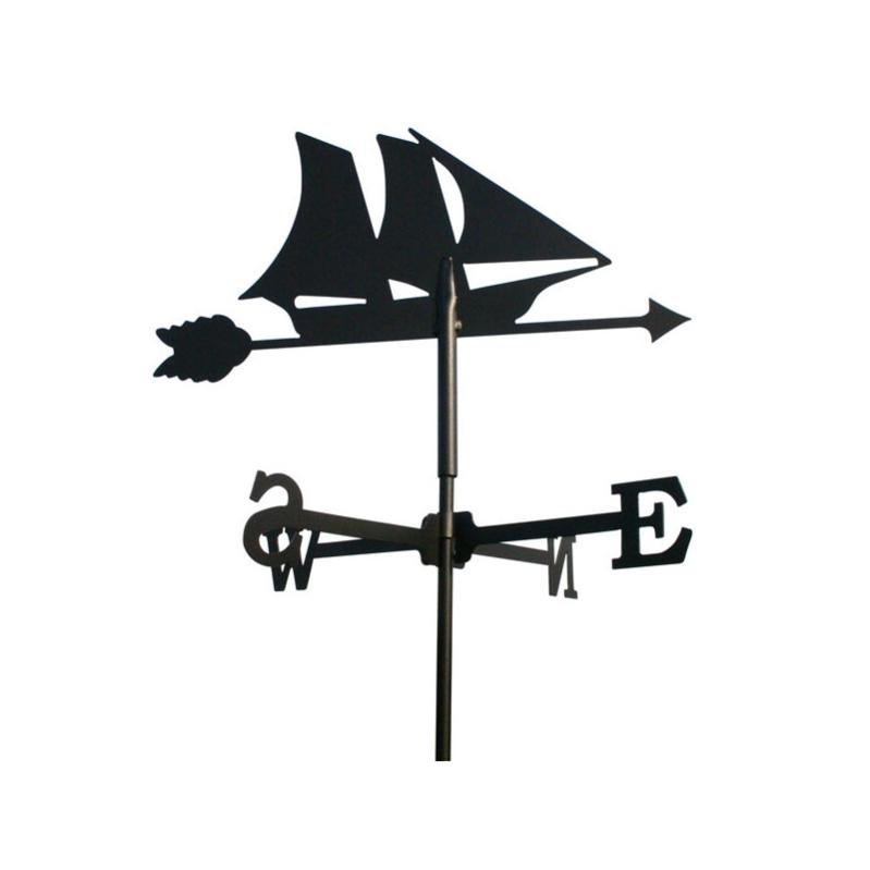 Girouette Bateau en fer forgé petit modèle | Leroy Merlin