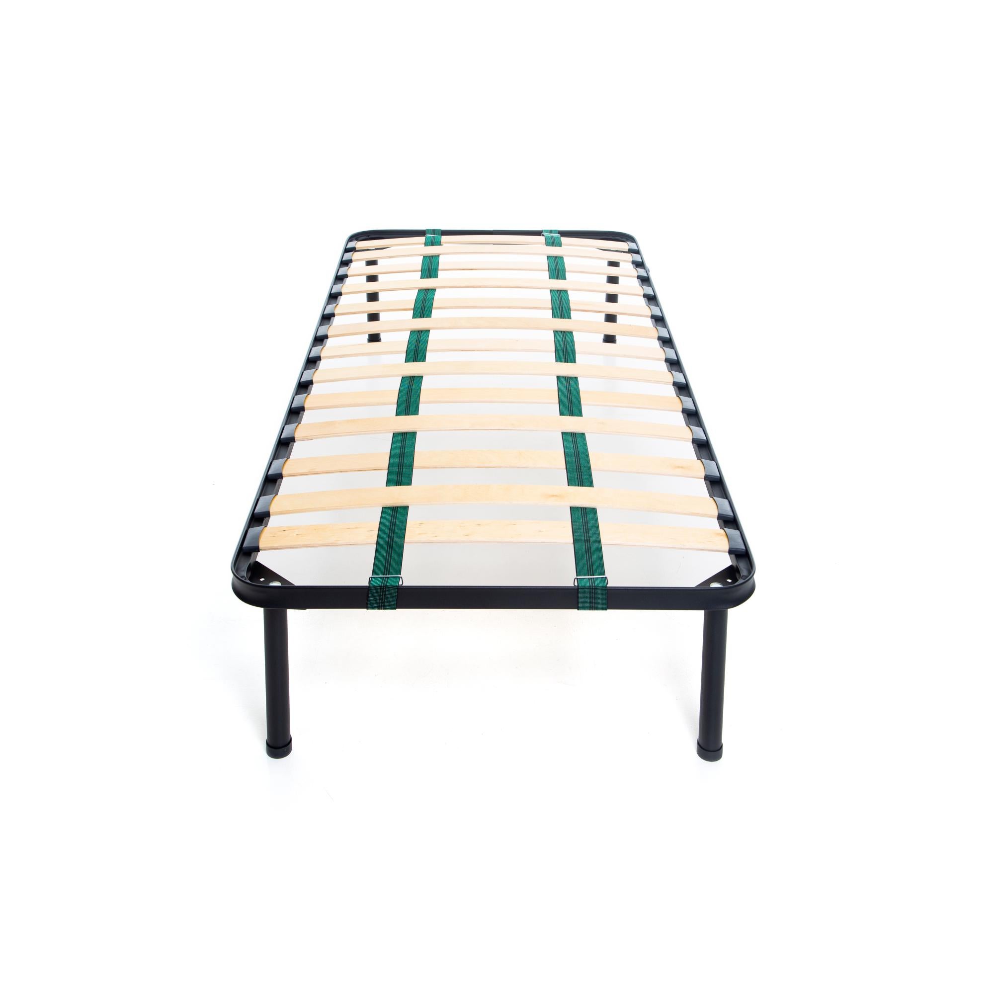 DOLCI SOGNI Rete Letto Singolo 90x200 Rinforzata con 2 Cinghie ...
