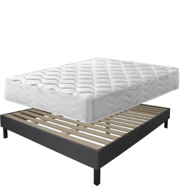 Letto completo Excellence 180x200 Materasso viscoelastico di alta ...