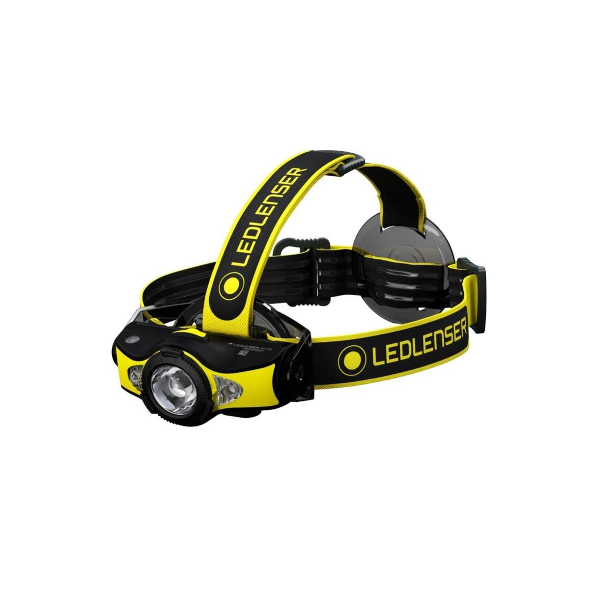 Lampe frontale IH11R Jaune - Led lenser | Leroy Merlin
