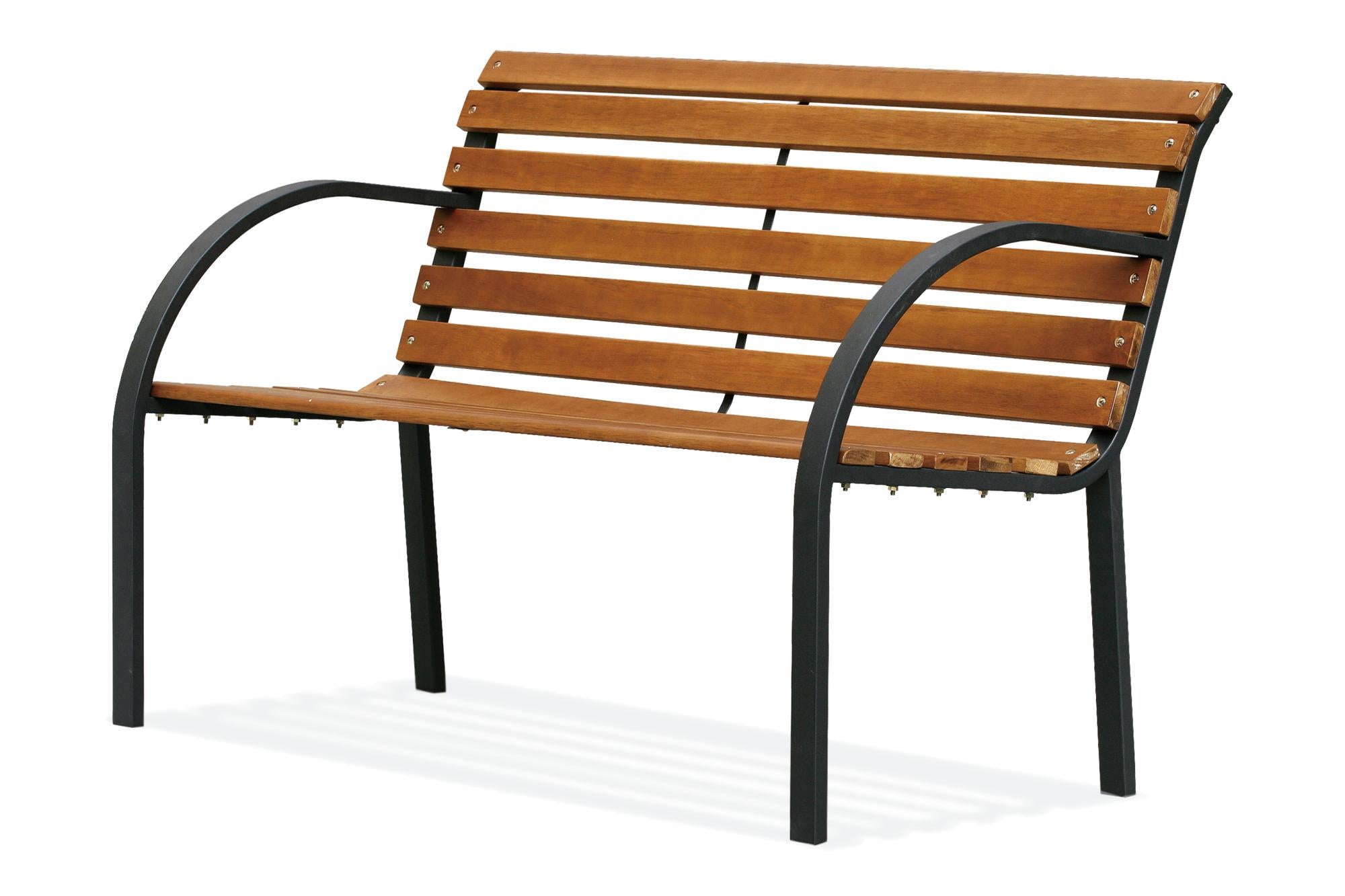 Garden Friend Panca Parco in acciaio e legno 122x62x80h cm | Leroy Merlin
