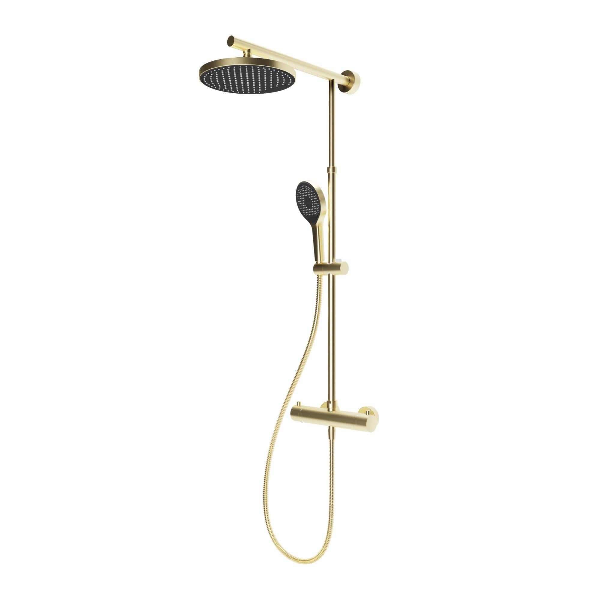 Schulte Shower system, colonna doccia con miscelatore termostatico ...