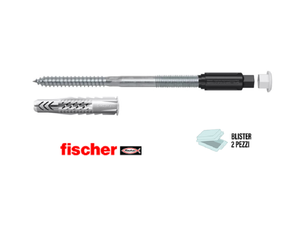 THERMAX FISSAGGIO DISTANZIATO TERMICO ESTERNO (ETICS) 8/80 MA6 IN BLISTER DA pz.2 FISCHER ...