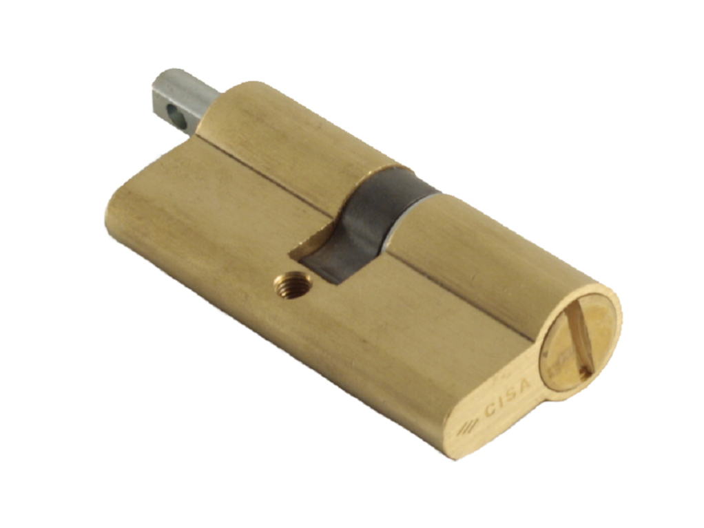CILINDRO EUROPEO A:35+B:35=L:70 mm. CODOLO/INTAGLIO OTTONE NATURALE ...