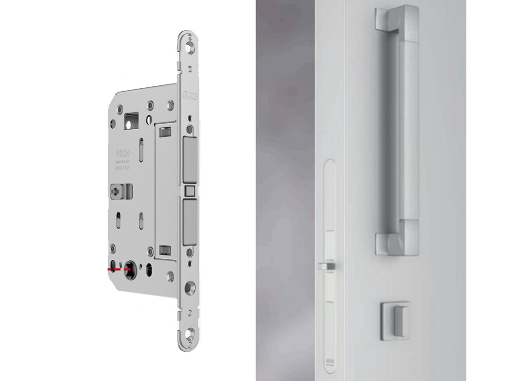 TOUCH PATENT MEDIANA WC SOLO MANDATA BORDO TONDO FRONTALE 18x196 mm ...