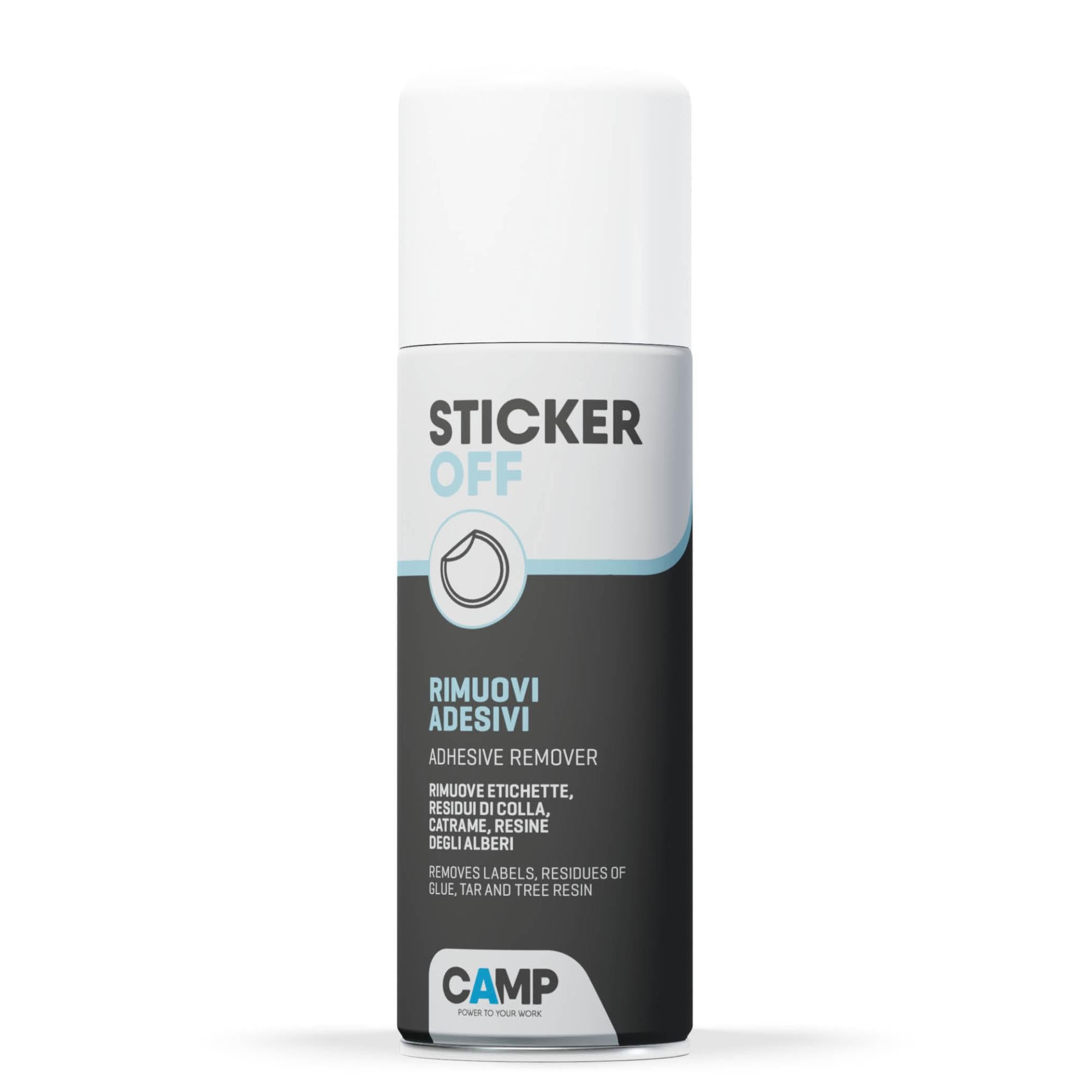 Camp STICKER OFF, Rimuovi adesivi, Elimina residui di colla, catrame e ...