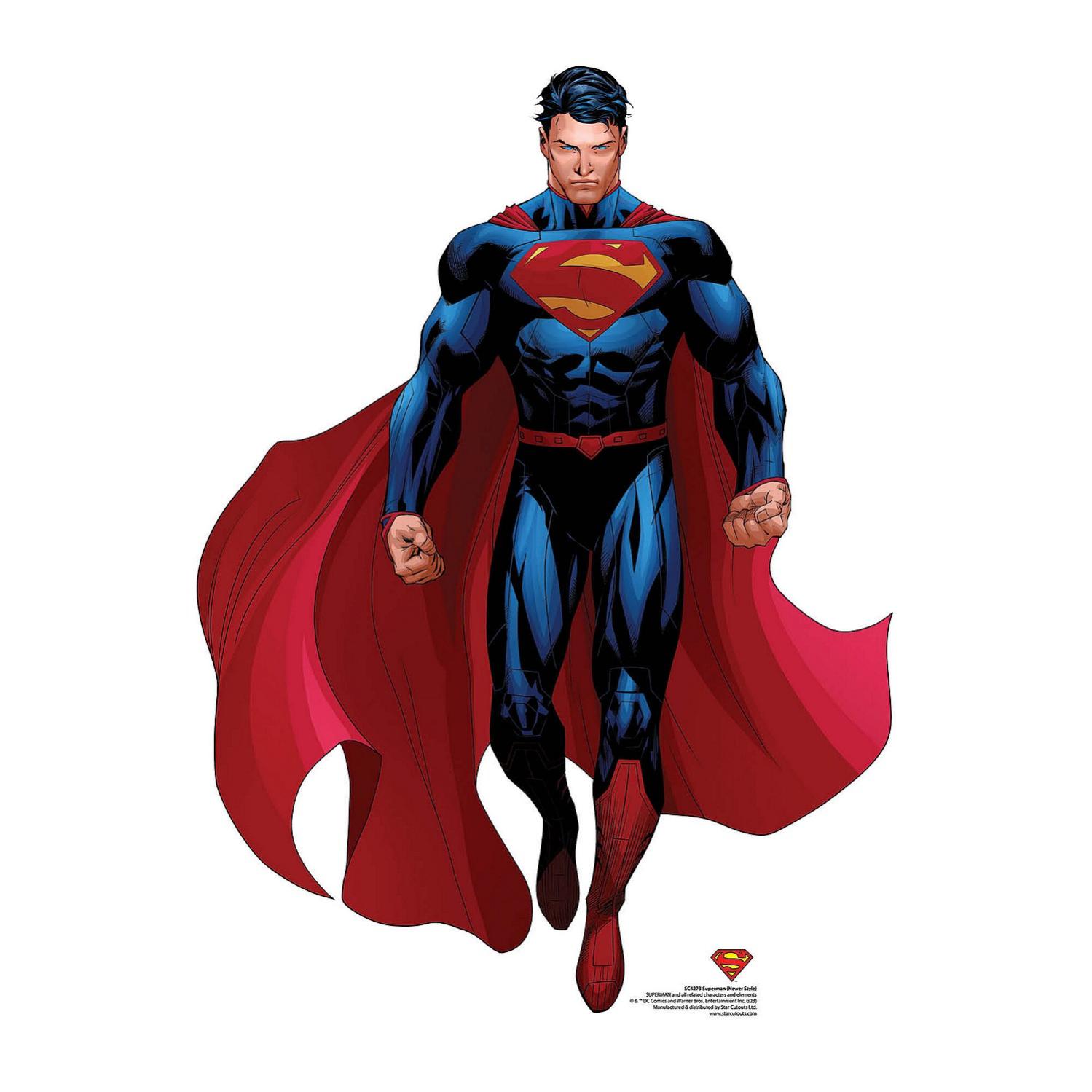 Figurine en carton - Superman - Hauteur 92 cm | Leroy Merlin