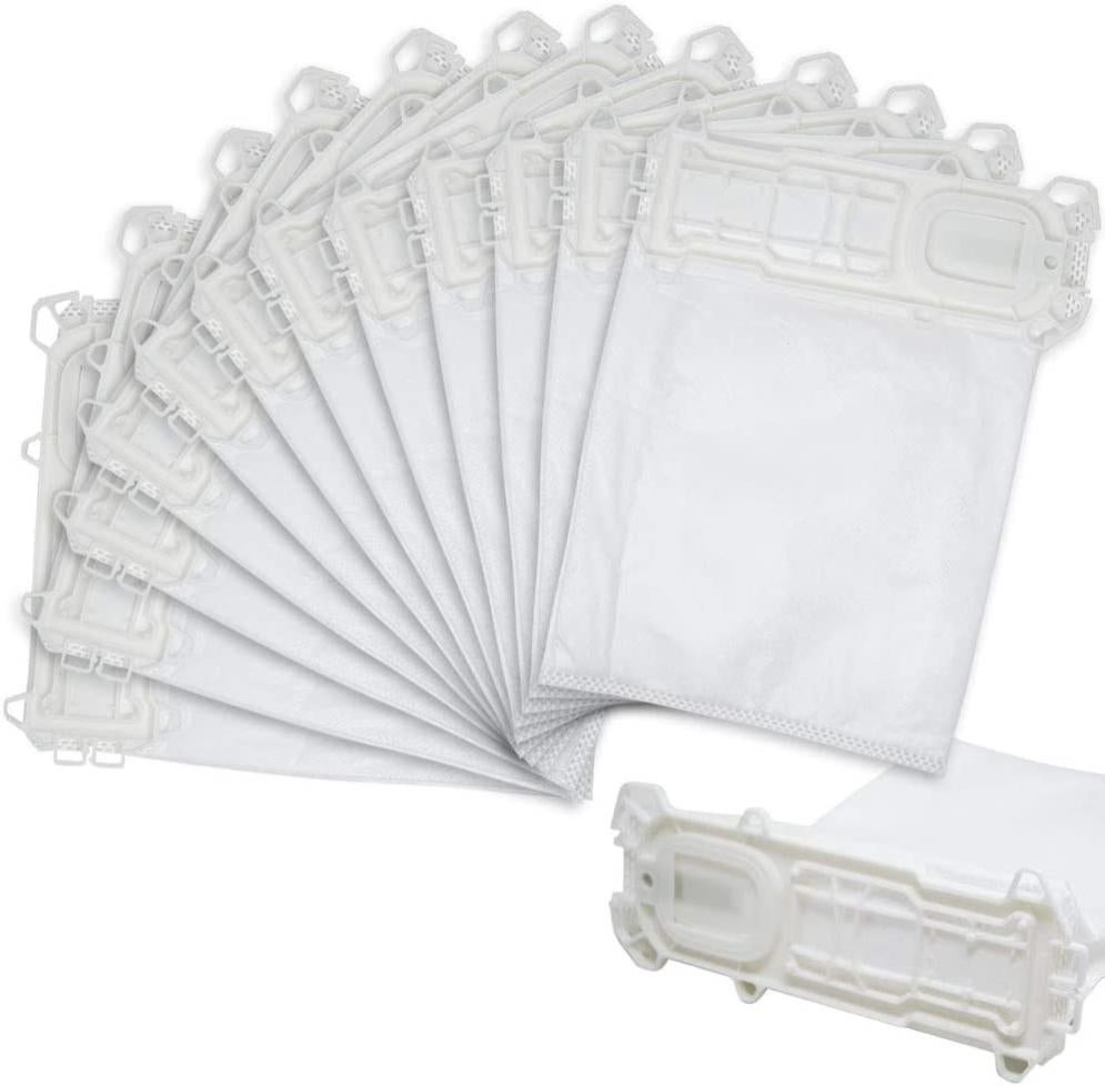 Kit 12 Sacchetti Aspirapolvere Scopa Elettrica Folletto VK135 VK136 ...