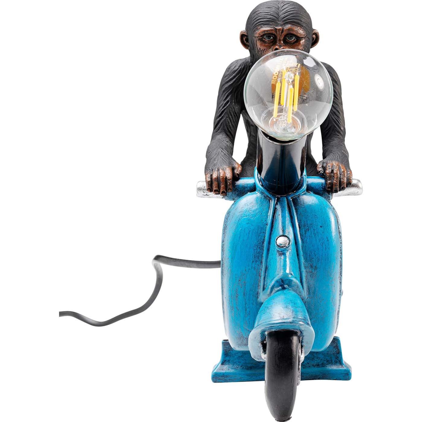 Lampe singe scooter bleu Kare Design | Leroy Merlin