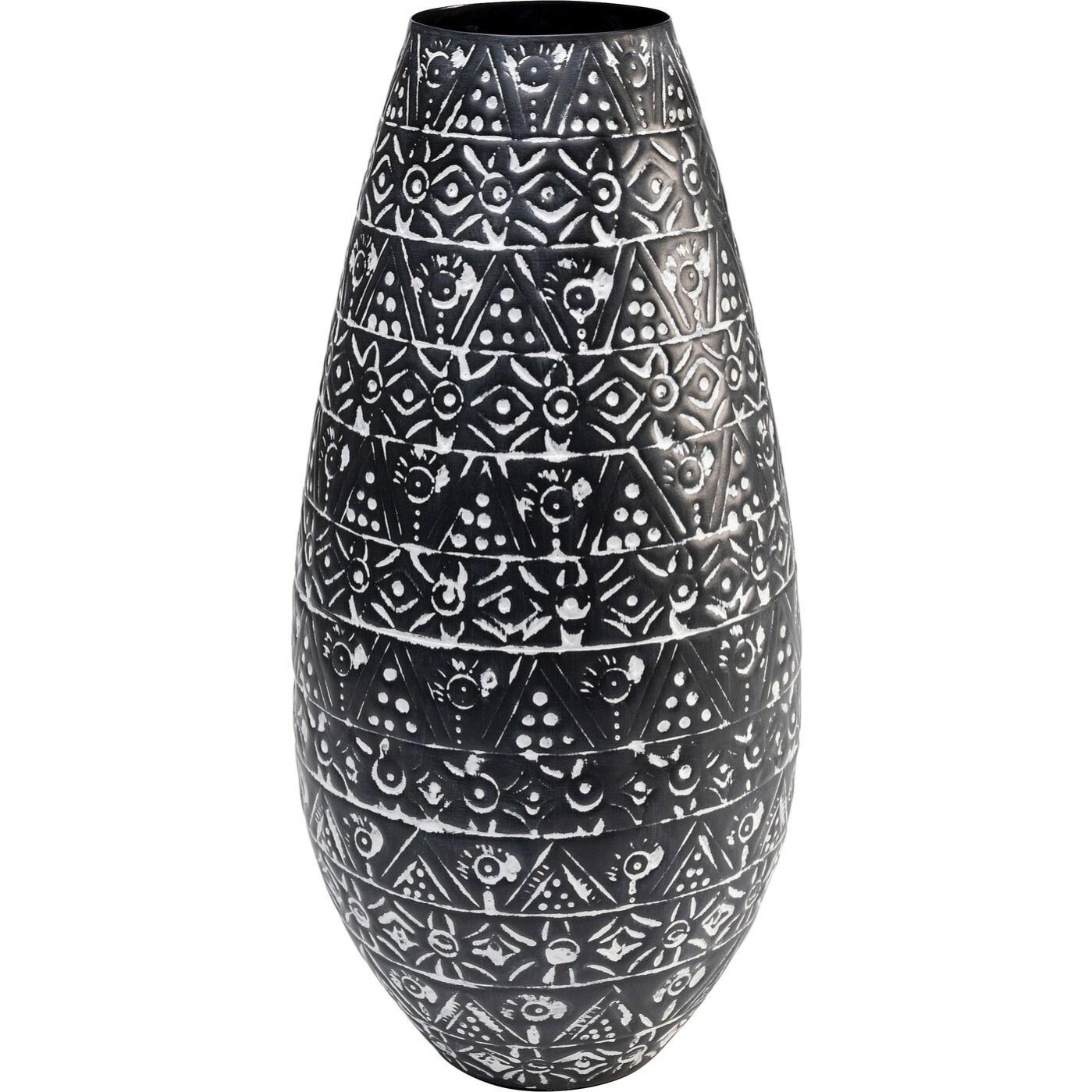 Vase Sketch noir et blanc 41cm Kare Design | Leroy Merlin