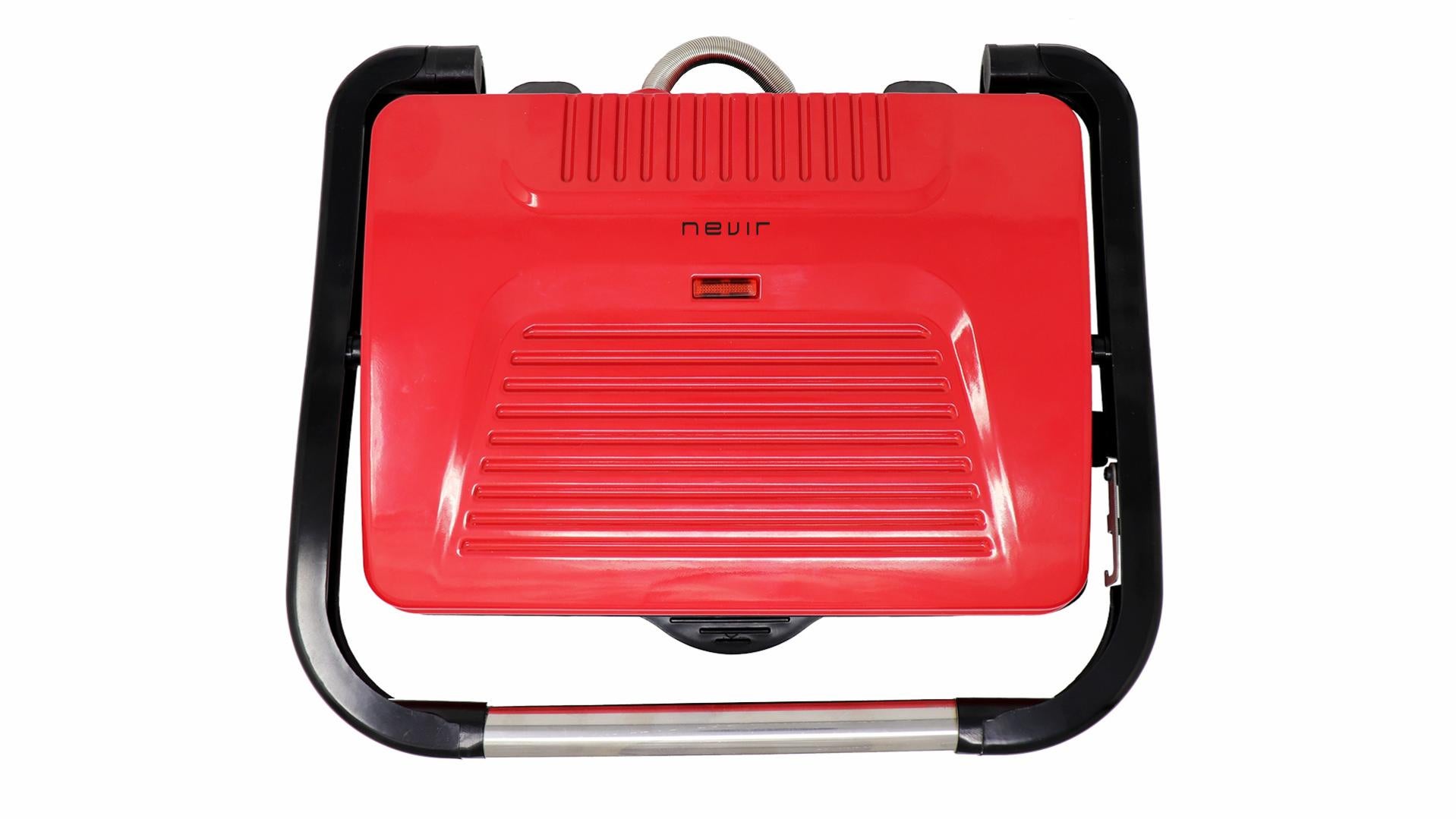 GRILL NEVIR NVR9490CG 1200W 23X16 ROJO | Leroy Merlin