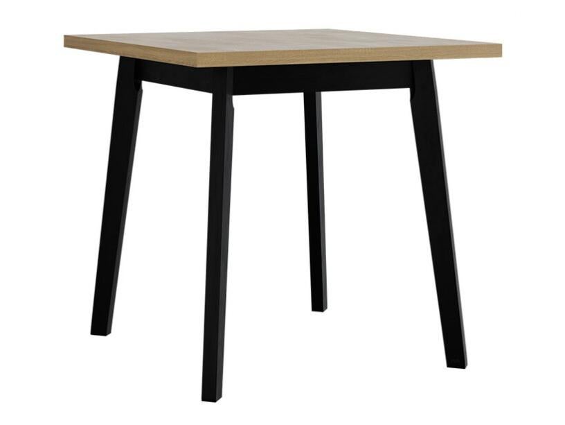 Mesa Victorville 127 Roble Sonoma, Roble Sonoma, Negro, 75x80x80cm ...