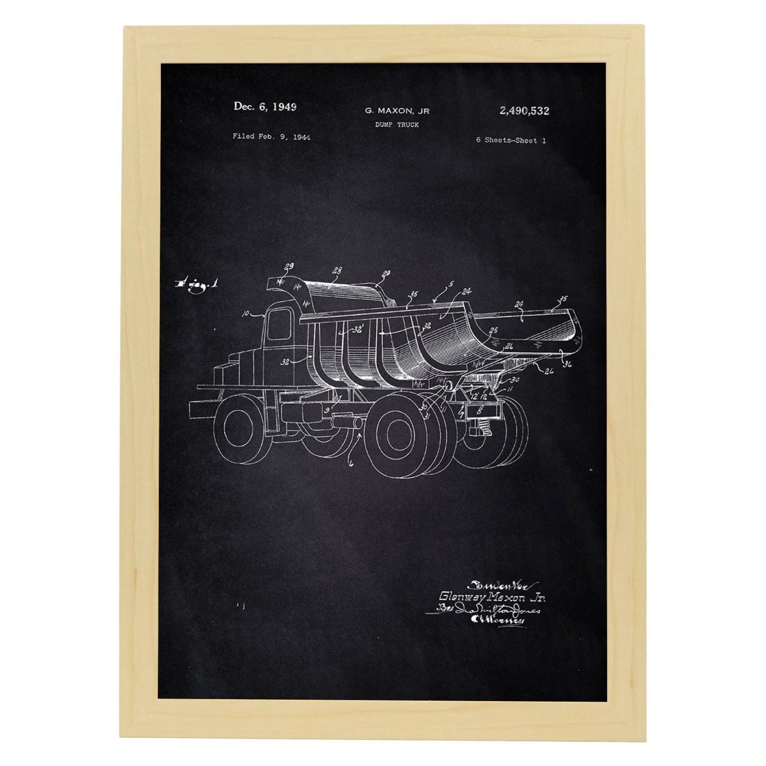 Poster Con Carico -spazio Di Brevetto 3. Lamina Con Vecchio Design Di ...