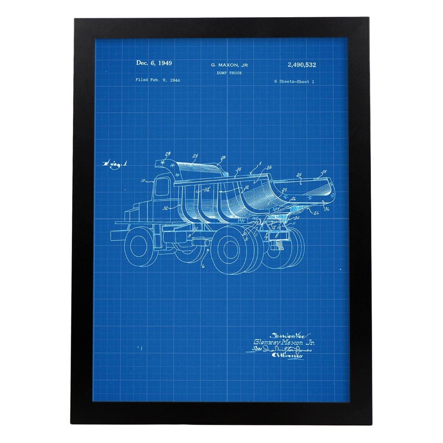 Poster Con Carico -spazio Di Brevetto 3. Lamina Con Vecchio Design Di ...