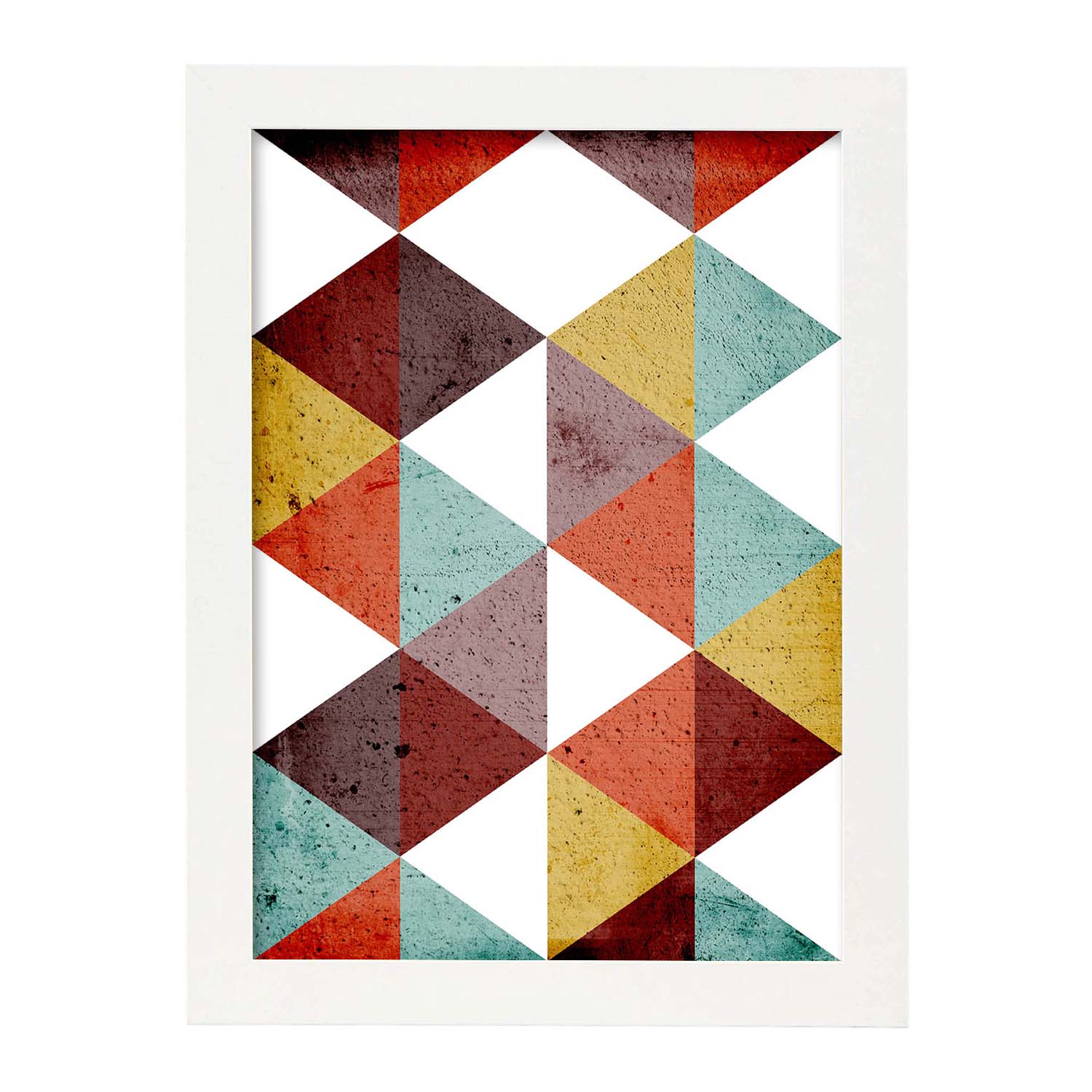 Disegno Geometria Colorato. Forme Di Otone Di Lamina, Illustrate Con ...
