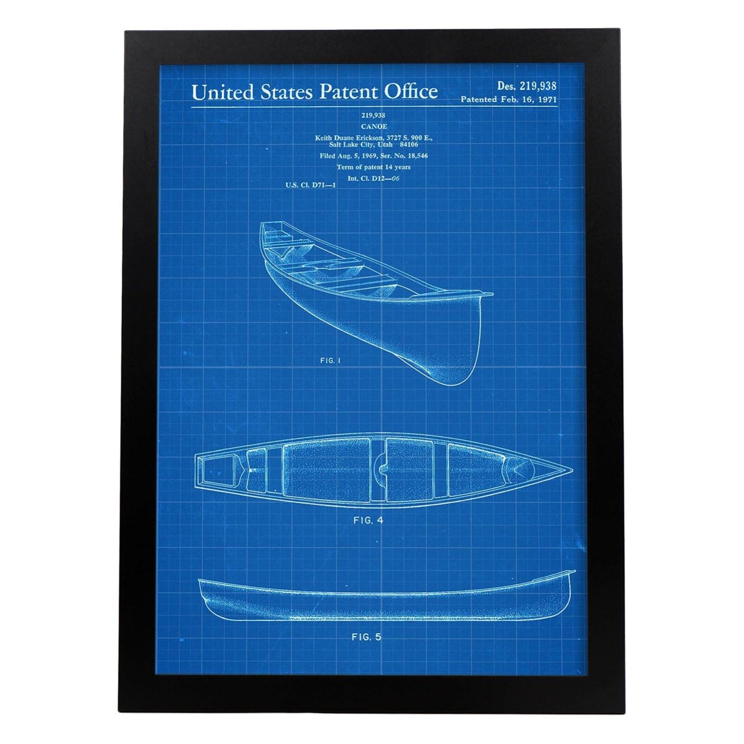 Poster Di Brevetto 1. Vecchio Foglio Di Design Di Brevetto | Leroy Merlin