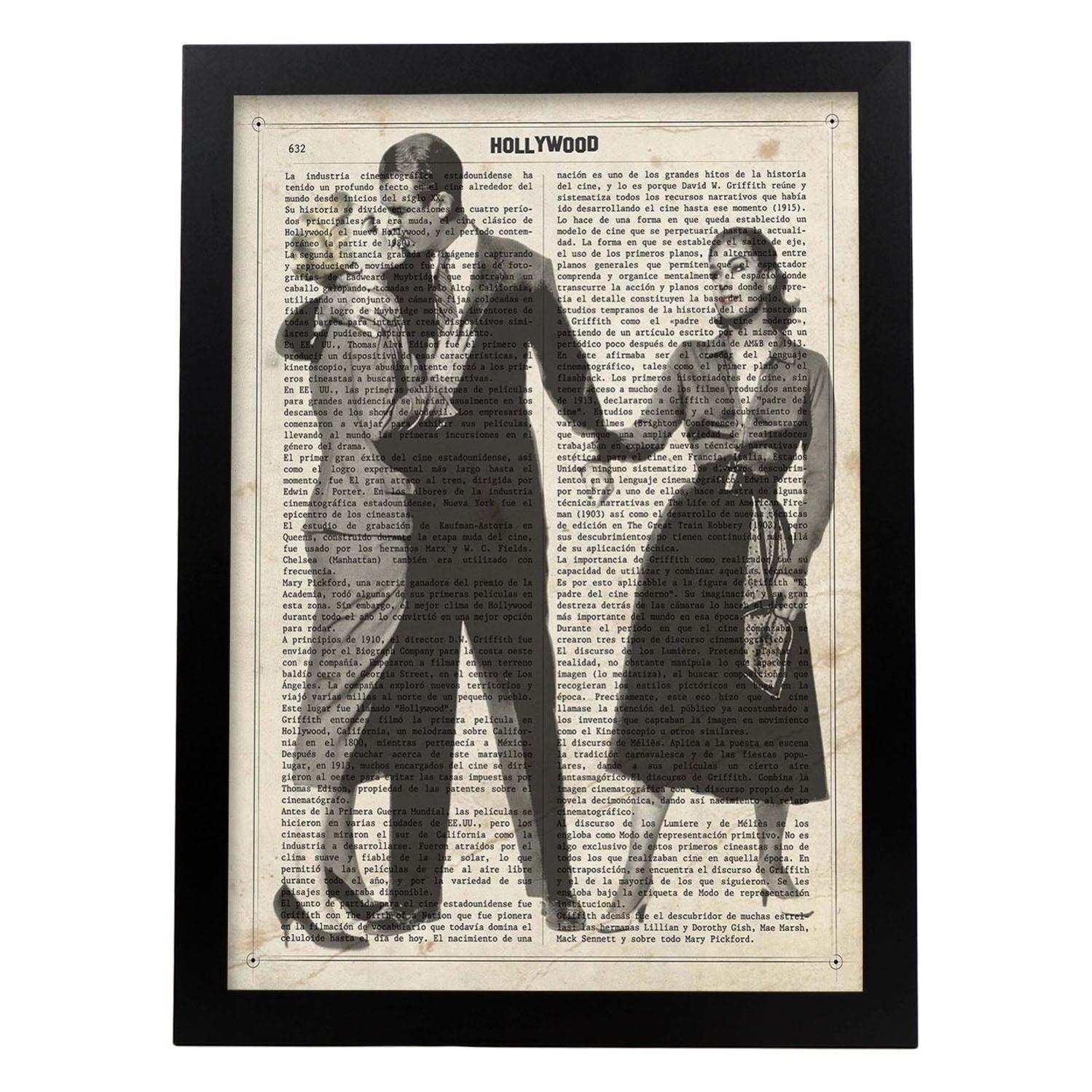 Vintage Lamina Vertigo (trio) Sur Hollywood Définition Lad A3 | Leroy ...