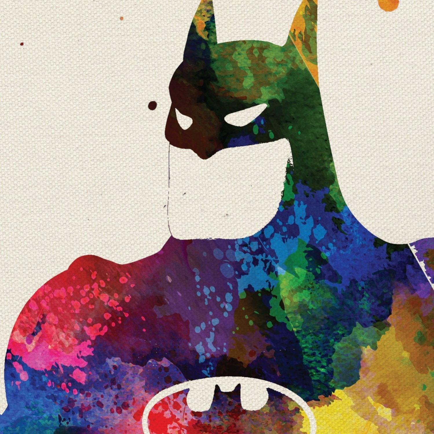 Set Di Tre Fogli Per Inquadrare Batman. Pacchetto Di Poster Di Batman ...