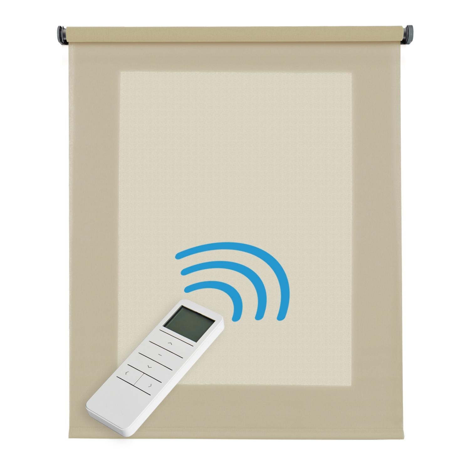 Tenda a rullo Automatiche Traslucide Tende Motorizzate con batteria ...