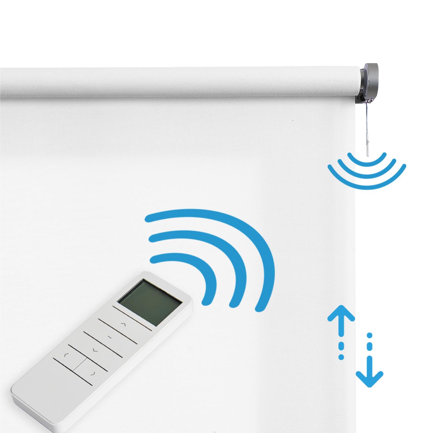 Tenda oscurante Motorizzata Moon Tende con Motore e Telecomando. Tende ...