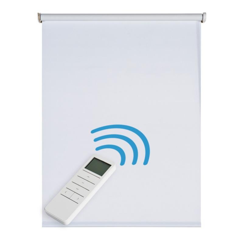 Store Motorisé Occultant Moon Stores Enrouleurs Moteur et télécommande ...