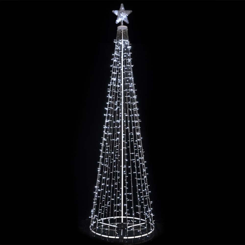 Albero Natale Luminoso Colore Bianco Freddo 753 LED 280cm Decorazione ...