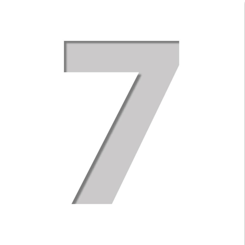 Pochoir lettres & chiffres, pochoirs chiffre 7, réutilisable, pour ...