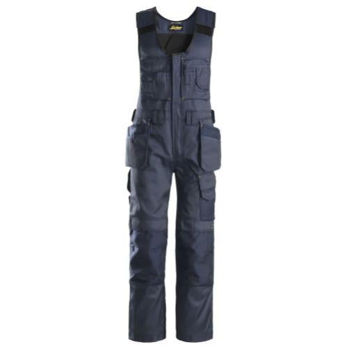 Peto bolsillos flotantes DuraTwill 0212 Azul marino 54 Snickers ...