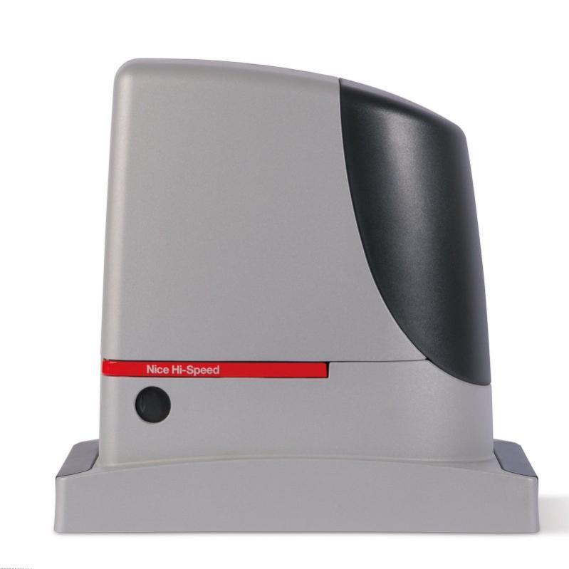 Motore Per Cancelli Scorrevoli 1200 Kg HI-SPEED Veloce NICE RUN HS ...
