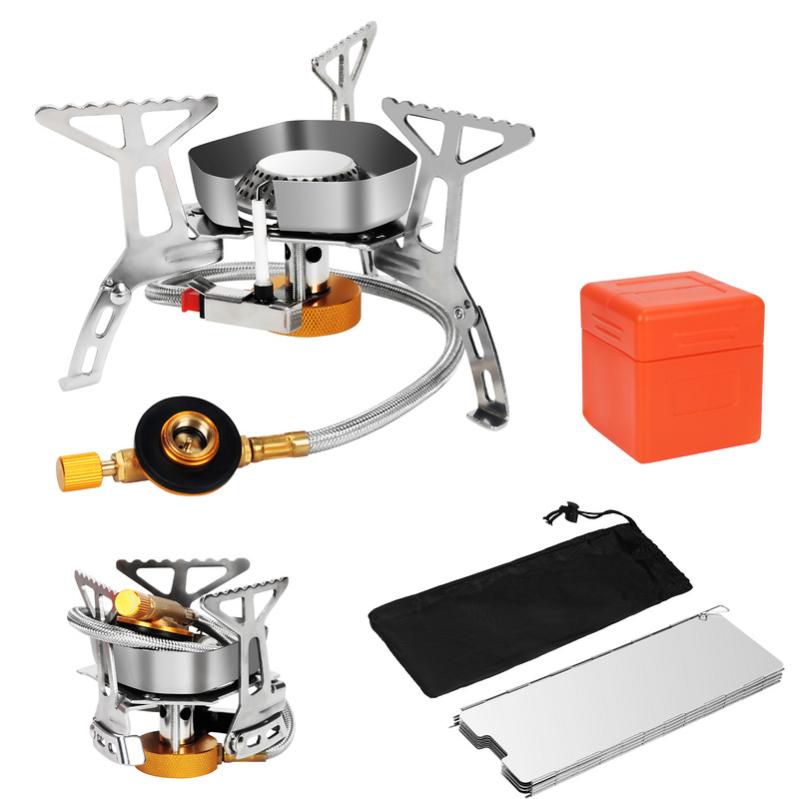 Réchaud de camping Mini réchaud à gaz de camping réchaud de randonnée ...