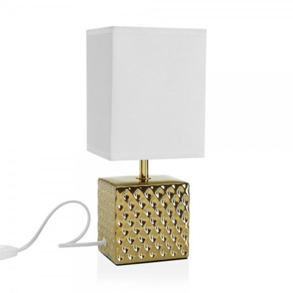 Lampe de bureau Versa Porcelaine (11 x 13 x 30 cm) (11 x 30 x 13 cm) | Leroy Merlin