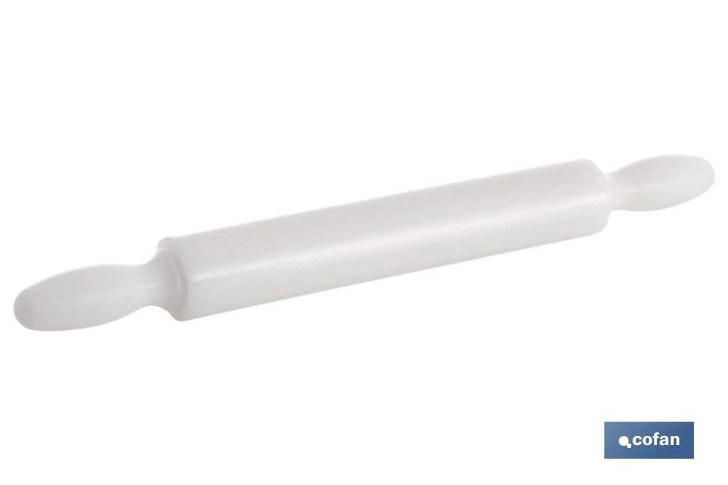 Mattarello per stendere gli impasti | Bianco | Dimensioni: 50 x 5 cm ...