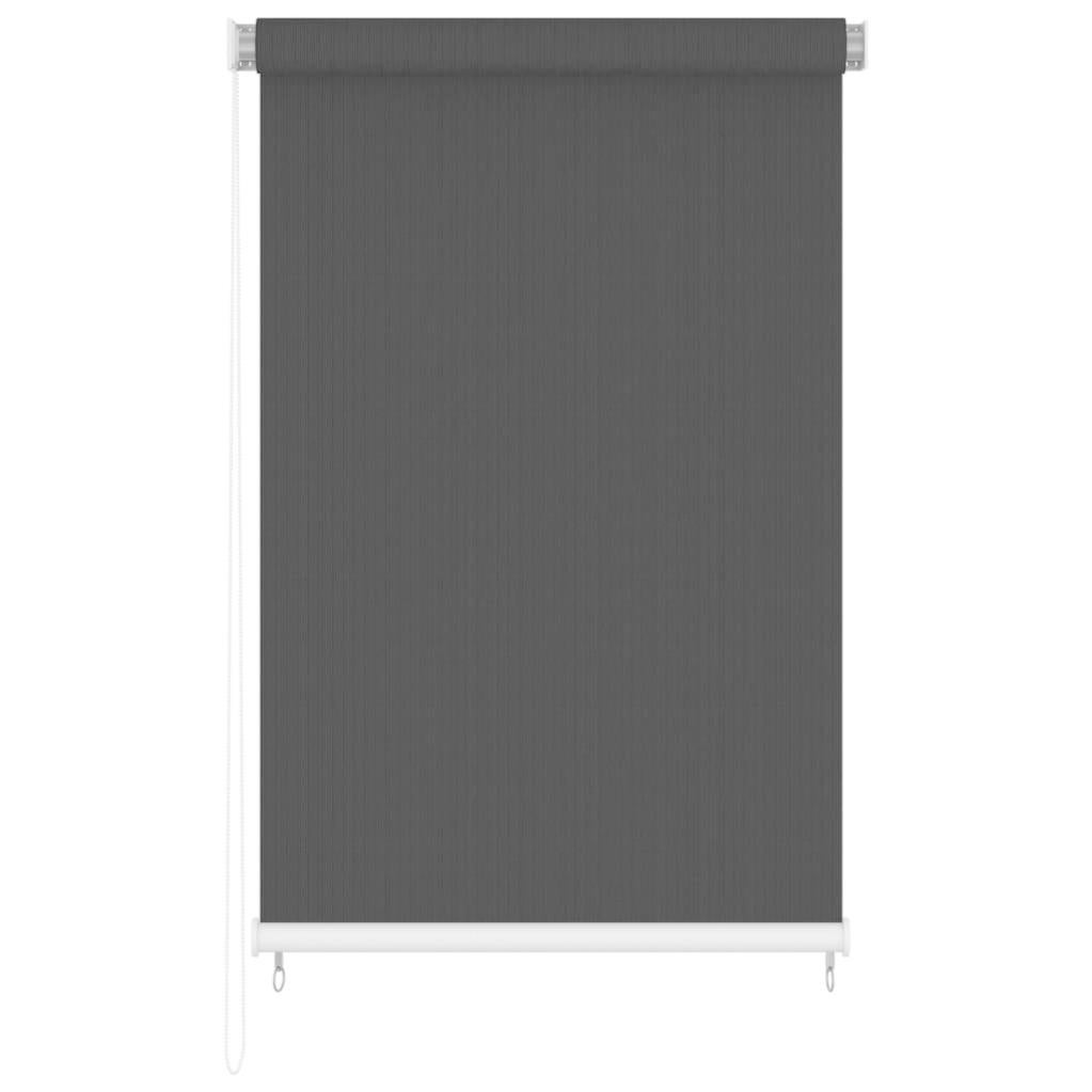 Store roulant d'extérieur 160x230 cm Noir vidaXL | Leroy Merlin