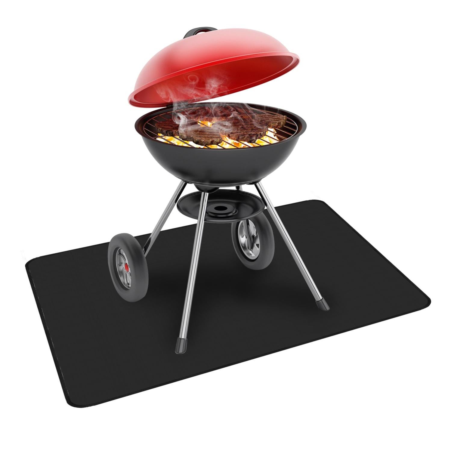 Tapis de barbecue 122*152CM Tapis de barbecue et plancha Tapis de ...