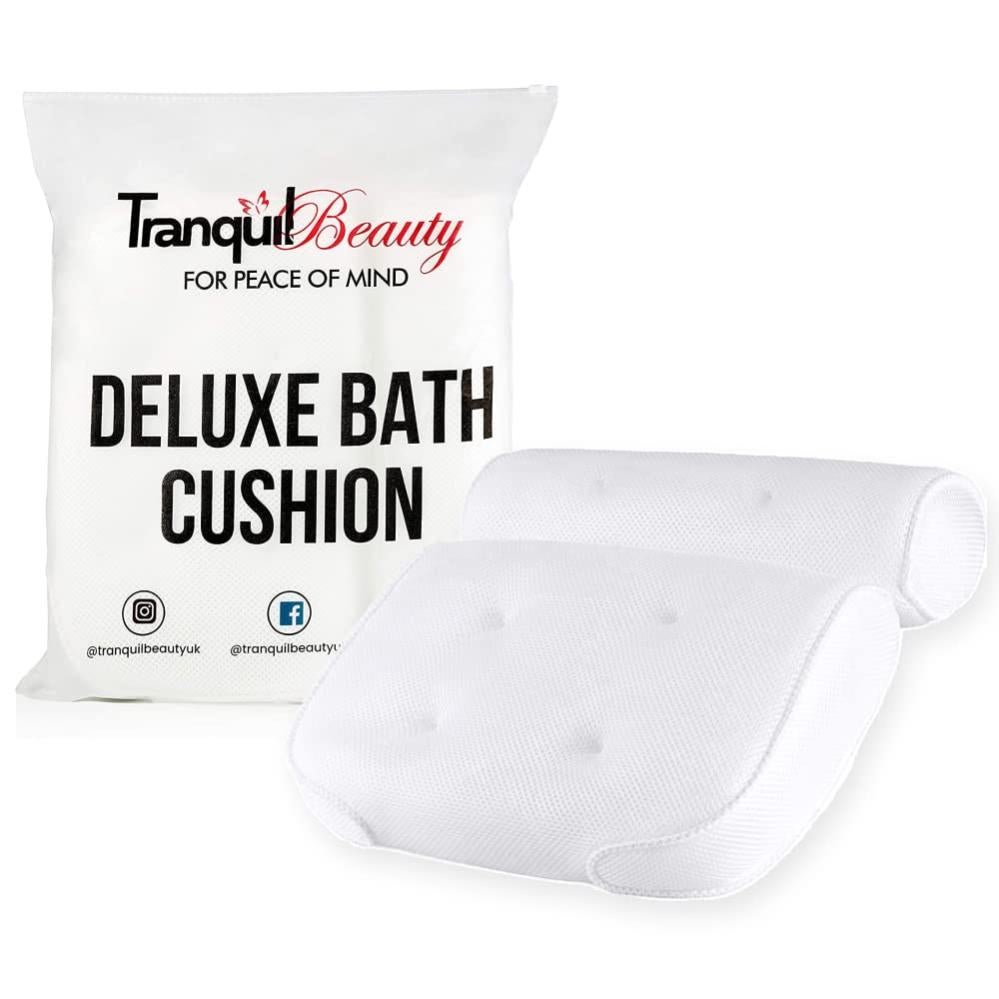 Tranquil Beauty Oreiller de Bain Luxe, Coussin Ergonomique Maille ...