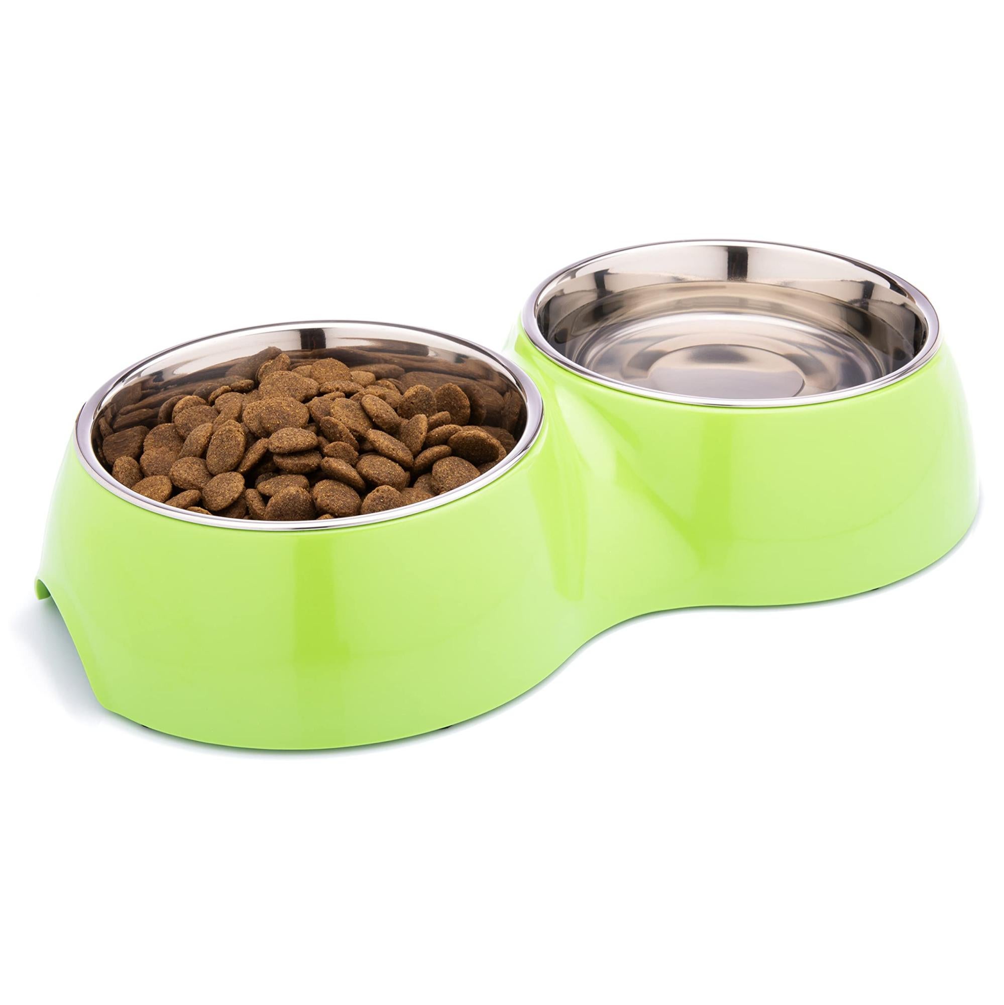 DDOXX Gamelle Double pour Chien et Chat, Antidérapante, Acier INOX ...