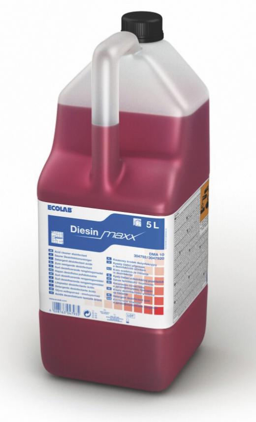 Détergent nettoyant et détartrant professionnel - DIESIN MAXX Bidon 5L ...