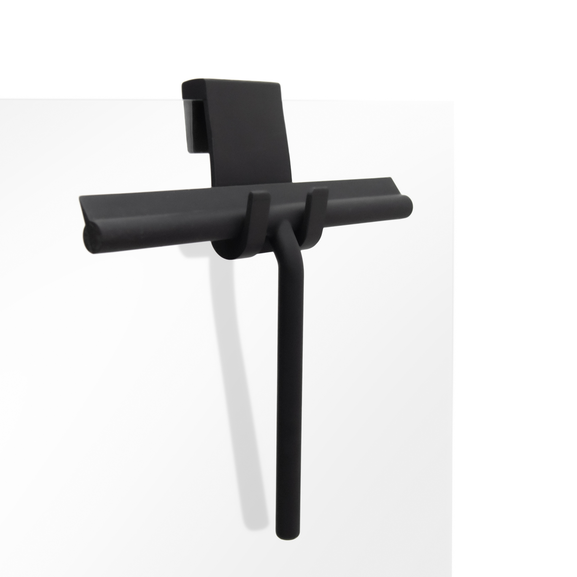 Heimr Raclette de douche - Raclette Douche Noire en Silicone - 24 cm ...