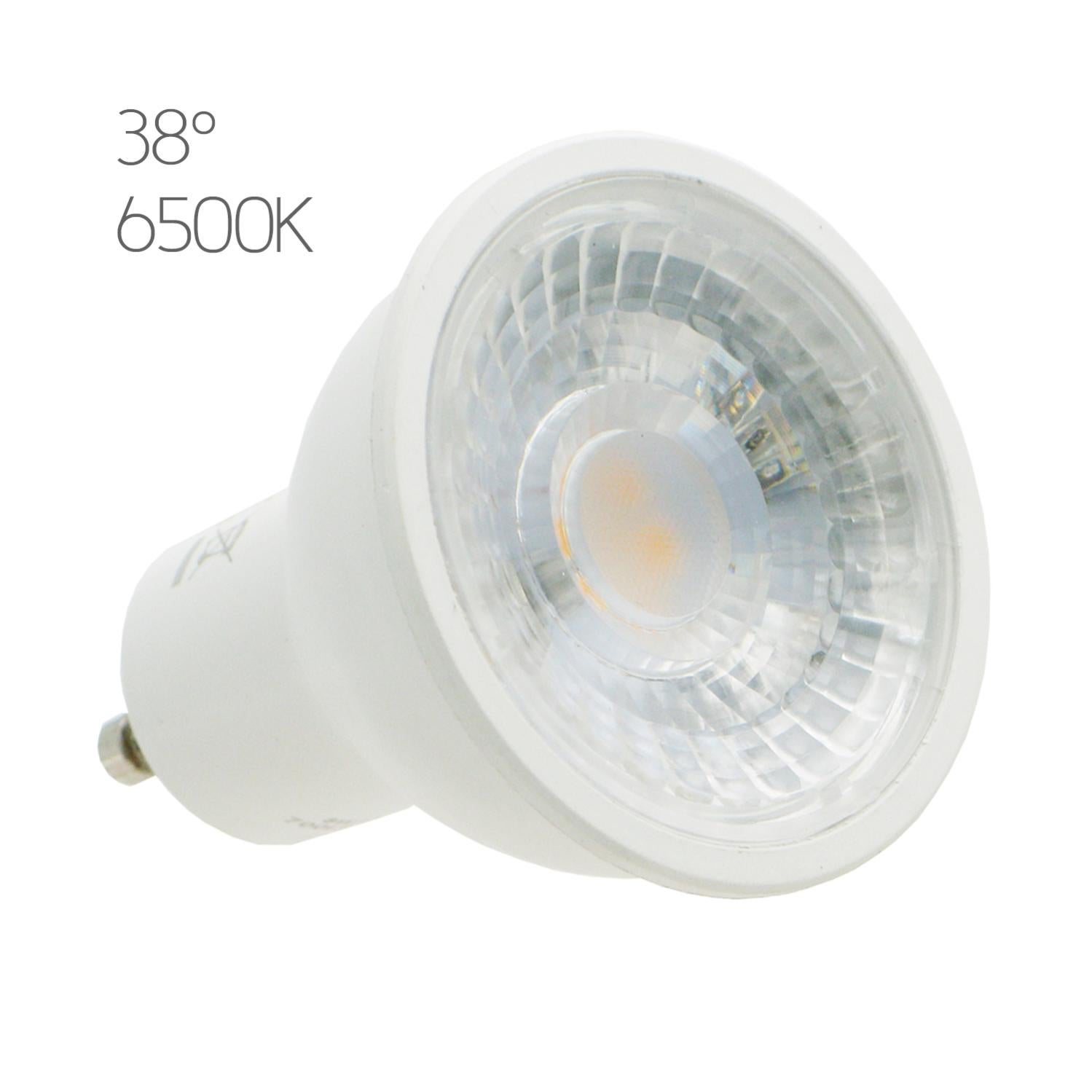 DICROICA 38º – 50mm ø - 8W, 6500K - Aº 38º - GU10 | Leroy Merlin