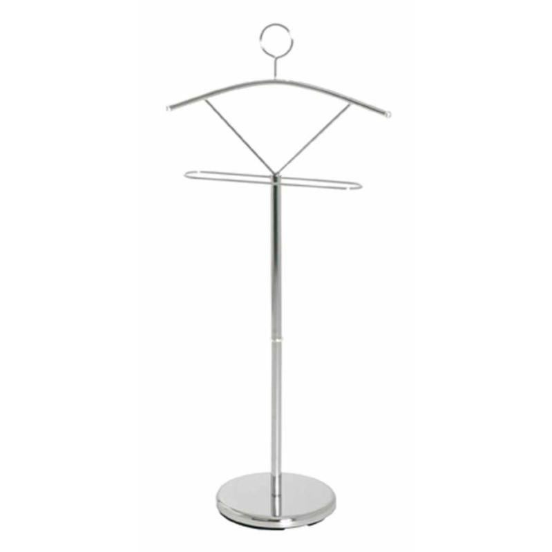Paris Prix - Valet De Chambre Design "iris" 114cm Argent | Leroy Merlin