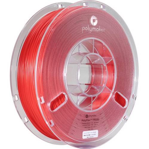 Polymaker 70274 PolyFlex TPU95 Filament PLA flexible 2.85 mm 750 g rouge PolyFlex 1 pc(s ...