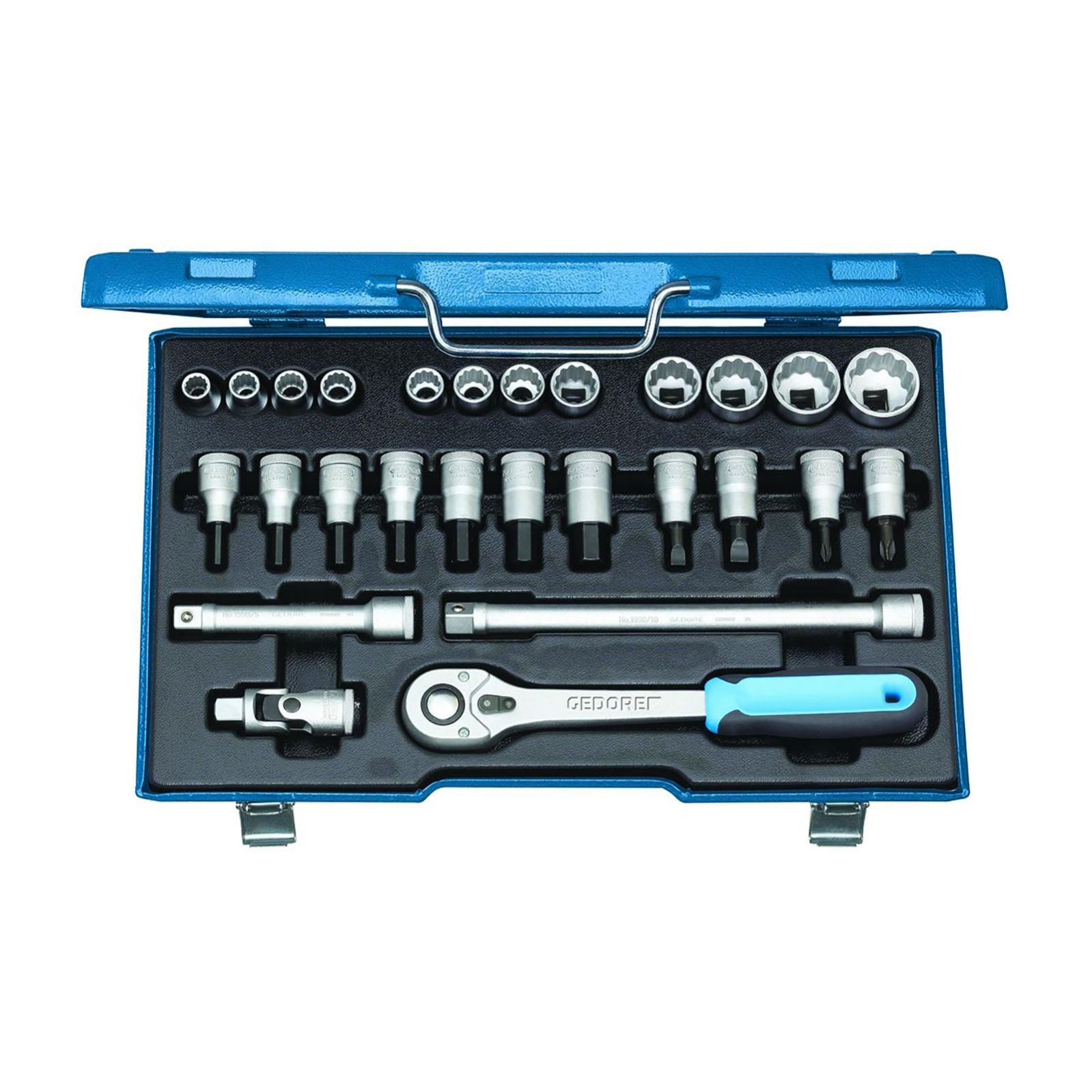 GEDORE D 19 IMU-10 - Juego de Vasos Unit Drive 1/2" (6140090) | Leroy ...