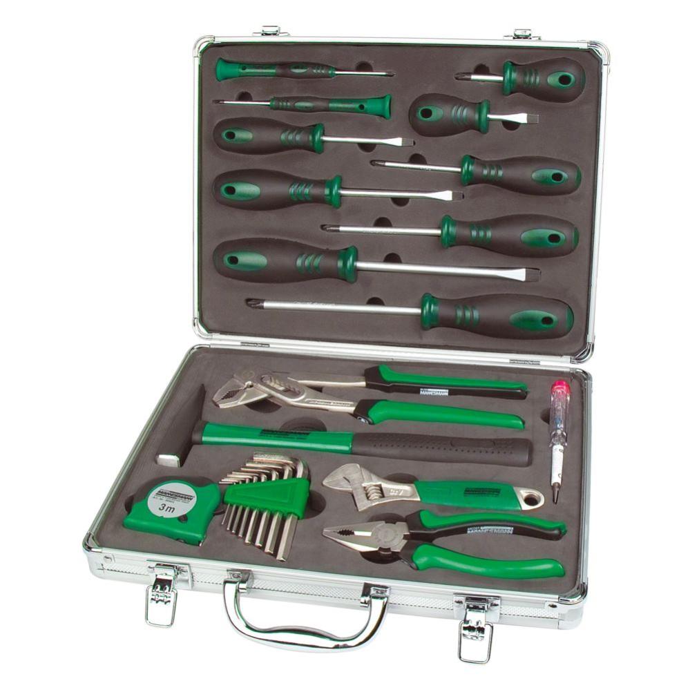 Set di strumenti 24 parti nella base in alluminio | M29024 | Leroy Merlin