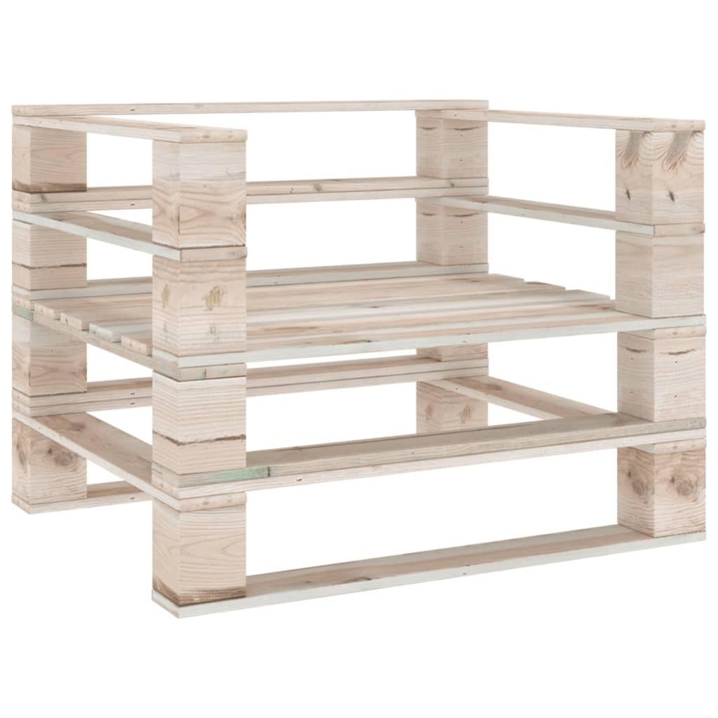 VidaXL Divano Pallet da Giardino in Legno di Pino Impregnato | Leroy Merlin